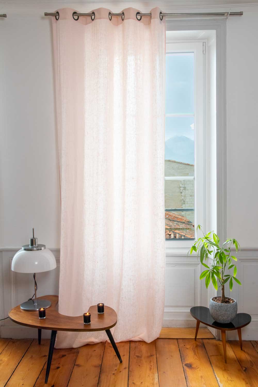 7 coloris - Epic - Rideaux en lin lavé Dune - 100% lin - 140x280 cm ...